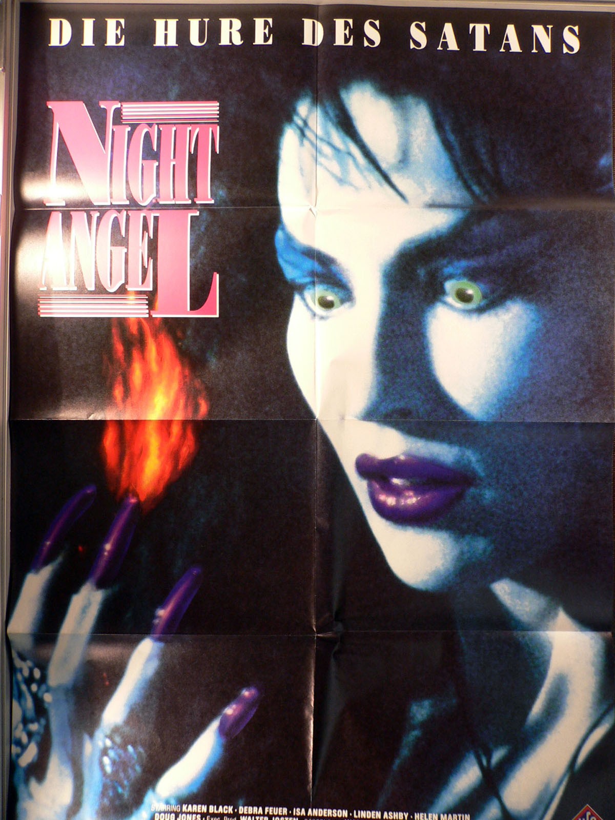 Night Angel - Tedra Gabriel - Linden Ashby - Videoposter A1 84x60cm ...