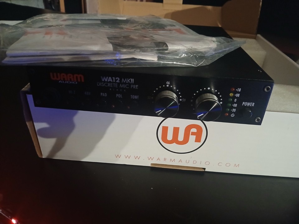 Warm Audio WA12 MKII Mic Preamplifier - Black 850016400611 | eBay