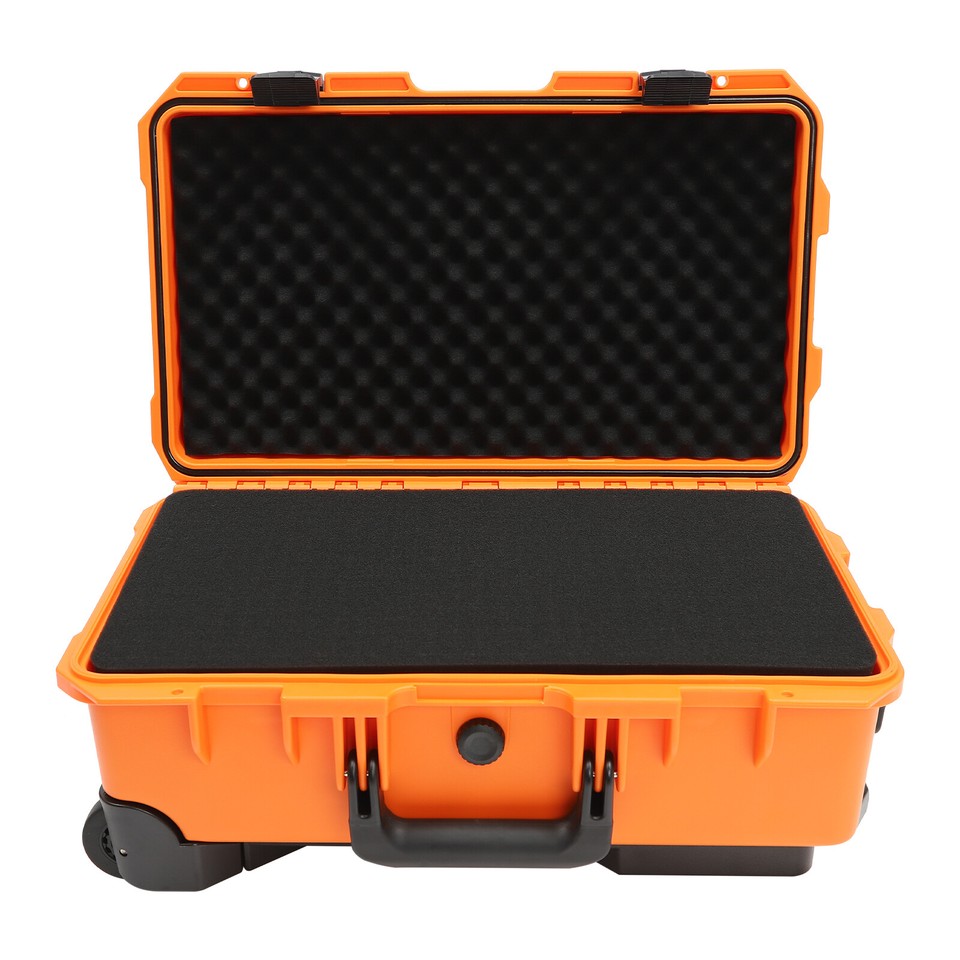 22" Multi-Purpose Waterproof Camera Box Storage Protect Roller Hard ...