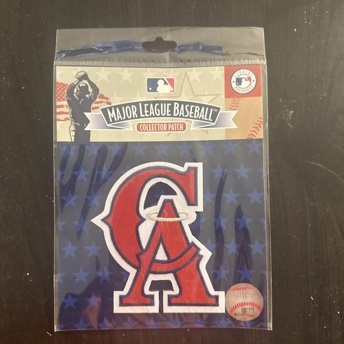 Vintage California Angels 'CA' Logo Word Jersey Logo Emblem MLB Patch ...