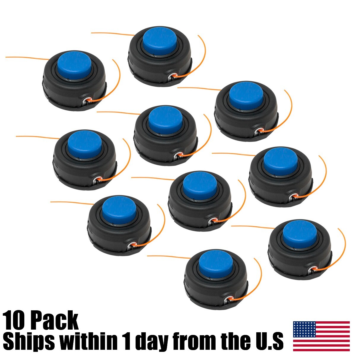 10PK Trimmer Head for Husqvarna T35 Universal | eBay