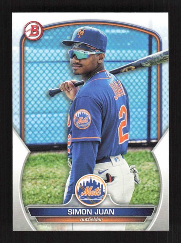 Simon Juan 2023 Bowman Prospects New York Mets #BP-38 | eBay