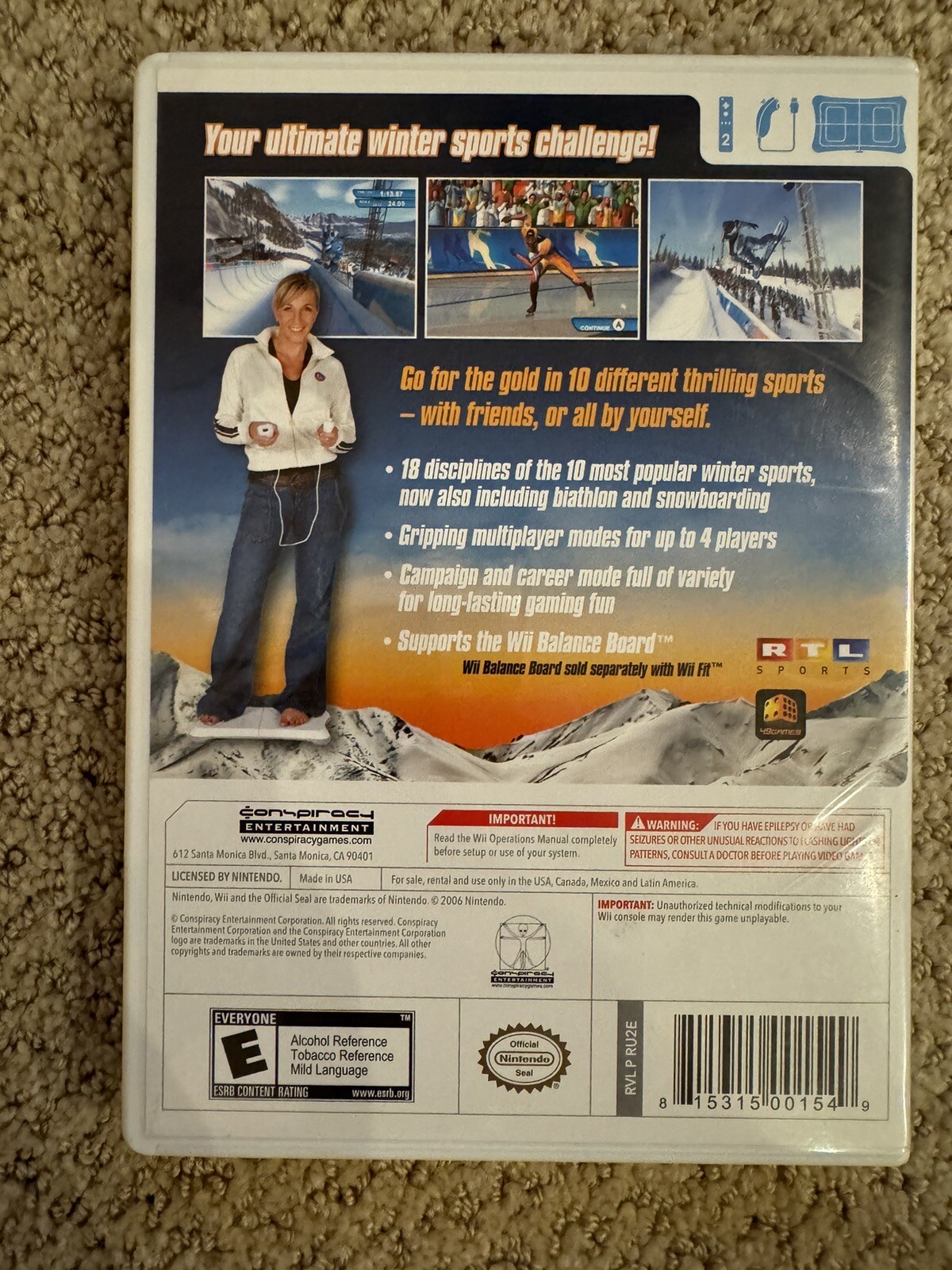 Winter Sports 2: The Next Challenge - Nintendo Wii Game 815315001549| eBay