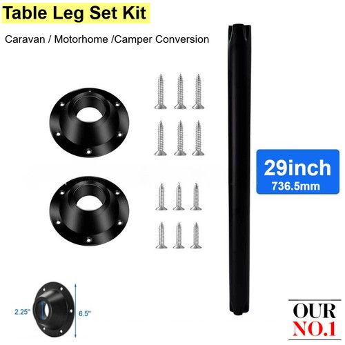Island Table Leg Set Kit - Caravan / Motorhome / Horsebox / Camper ...