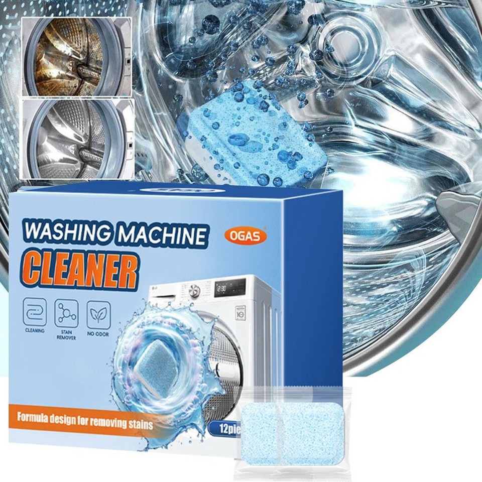 12Pcs Finally Fresh Washing Machine Cleaner White Count HOT S2S8 ...