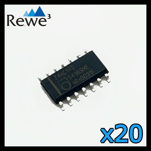 X20 74HC14D Intégré SMD Ic Digital Schmitt Trigger 74HC14D | eBay