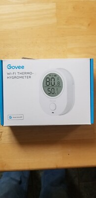 Govee Wifi Thermometer Hygrometer H5051, Bluetooth Indoor Temperature ...