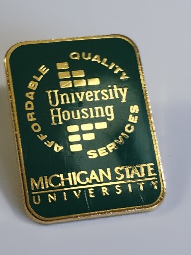 University Housing Michigan State University Lapel Pin | eBay