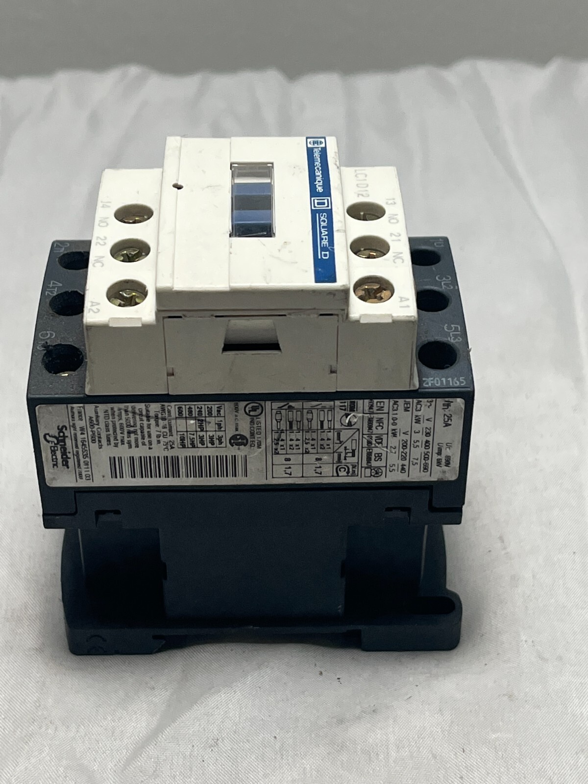 Schneider Telemecanique LC1 D12 BD Contactor. 25 Amp. LC1D12 BD | eBay