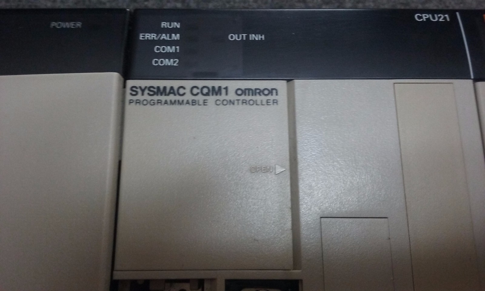 OMRON PLC SYSMAC CQM1-CPU21-E and CQM1-PA206, 2x CQM1-OC222 | eBay