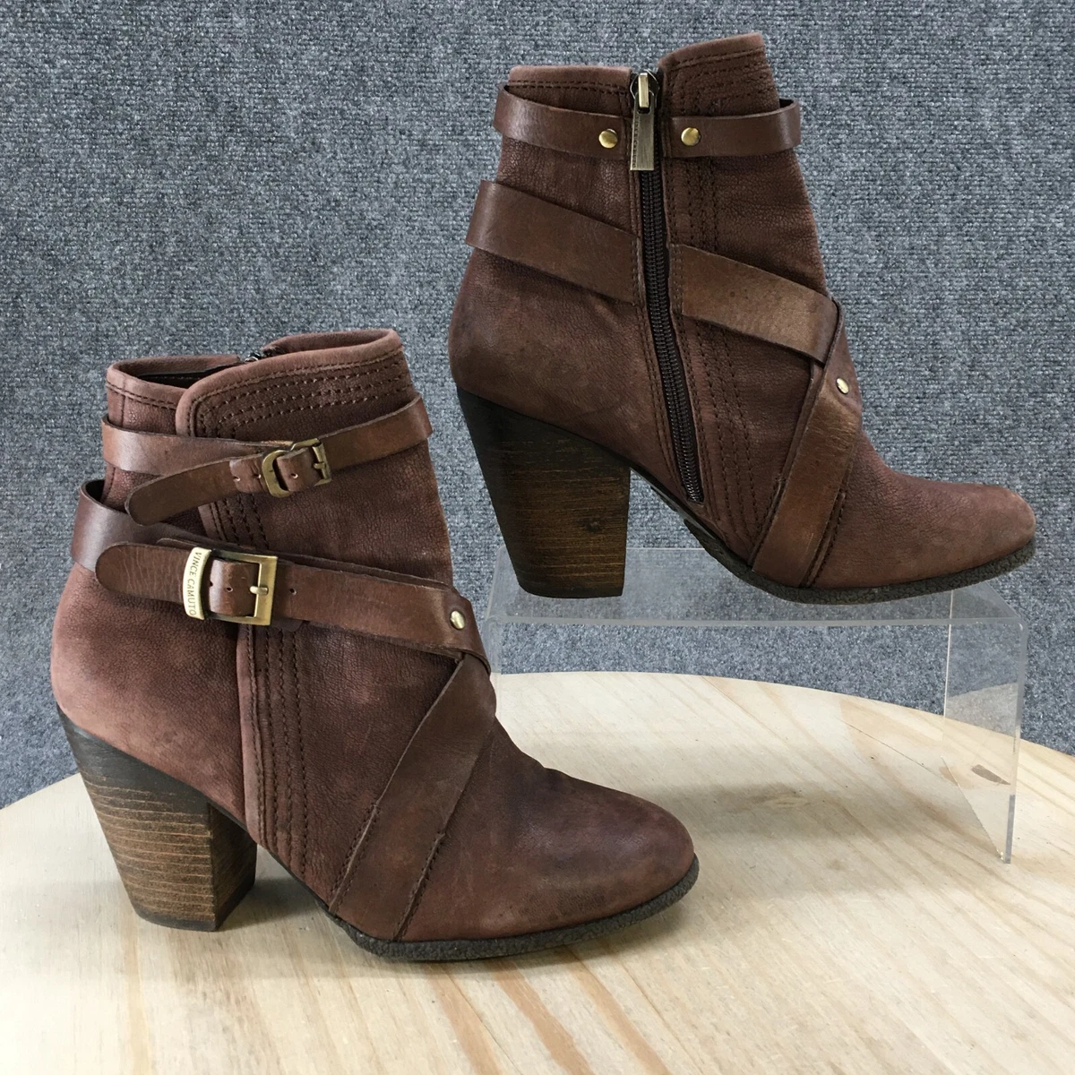 Vince Camuto Buckle Ankle Boots