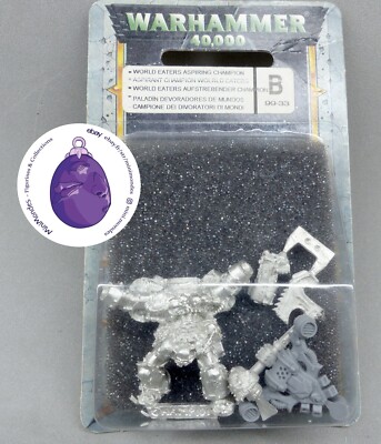 Warhammer 40k, Space Marine, Chaos, Lord, NIB, World Eater, Aspirant ...