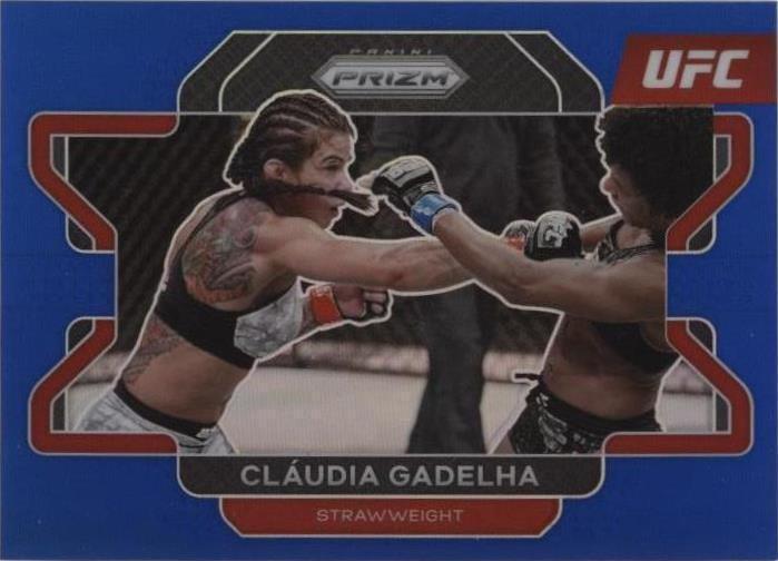 2022 Panini Prizm UFC - Claudia Gadelha #19 Blue Prizm /199 for sale ...