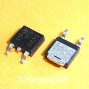 10 PCS NTD70N03 TO-252 T70N03 NTD70N03RT4G T70N03G N-Channel Mosfet ...