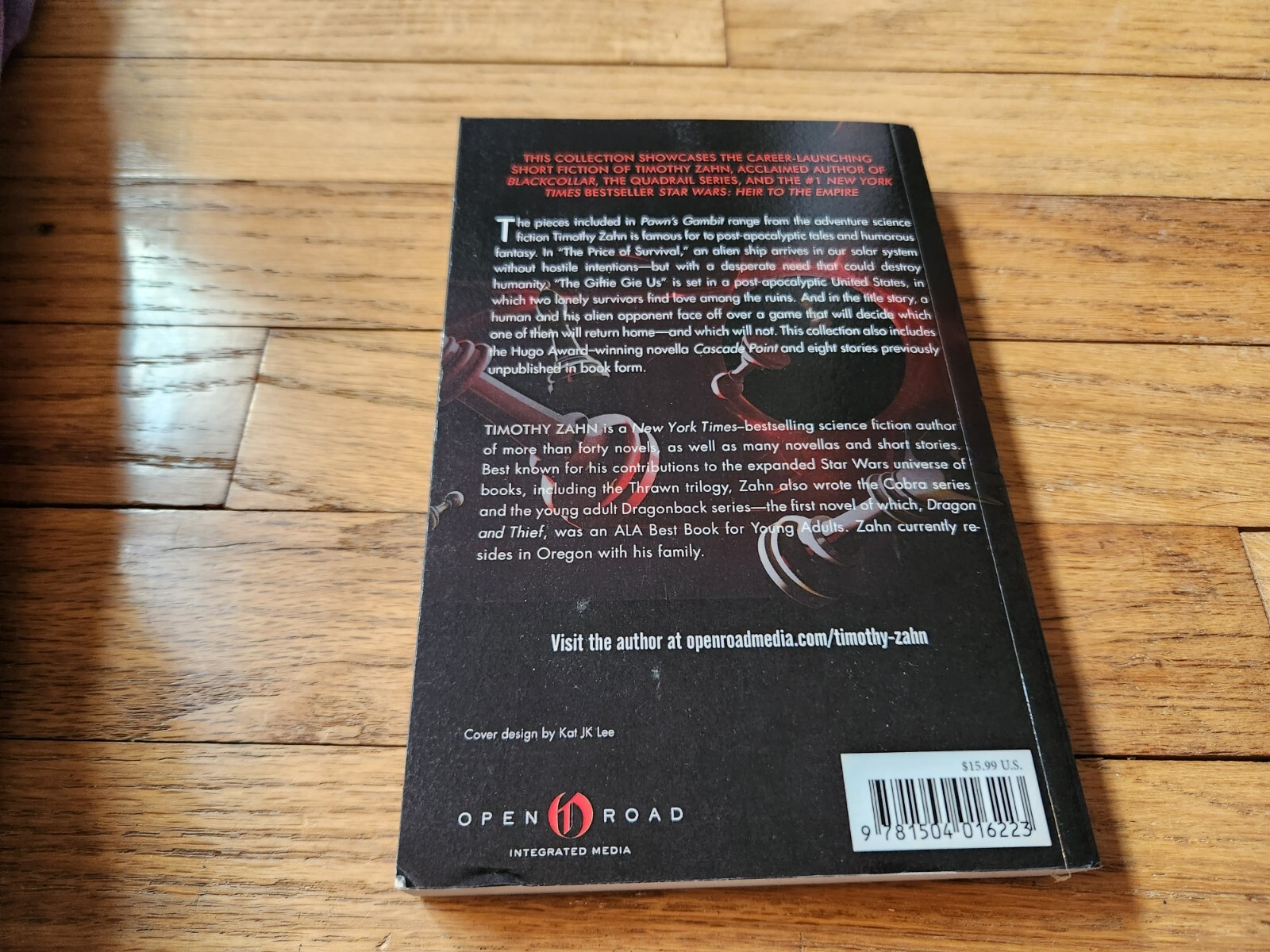 Timothy Zahn SIGNED Pawn's Gambit and Other Stratagems 2016 First ...