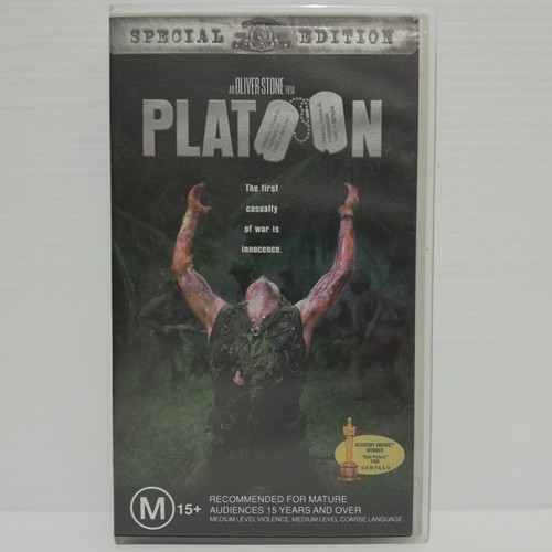 Platoon, Special Edition, VHS PAL Small Box Tested | eBay Australia