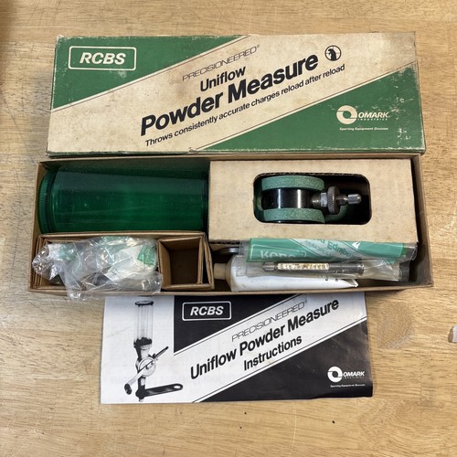 RCBS Uniflow Powder Measure with Drum Nice Shape | eBay