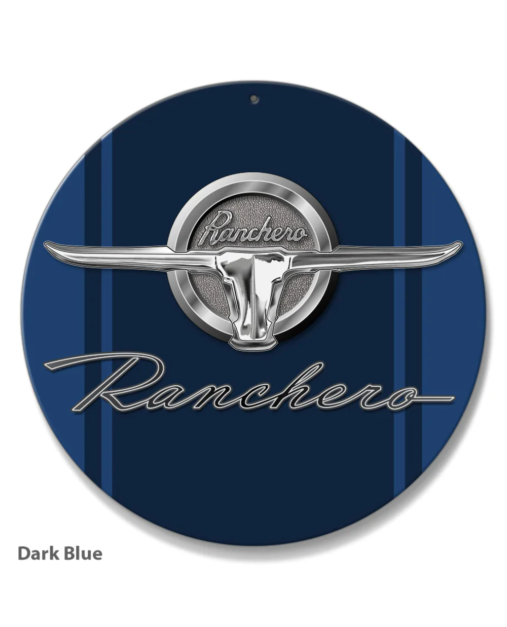 1964 - 1965 Ford Ranchero Emblem Round Aluminum Sign - Aluminum - 14 ...