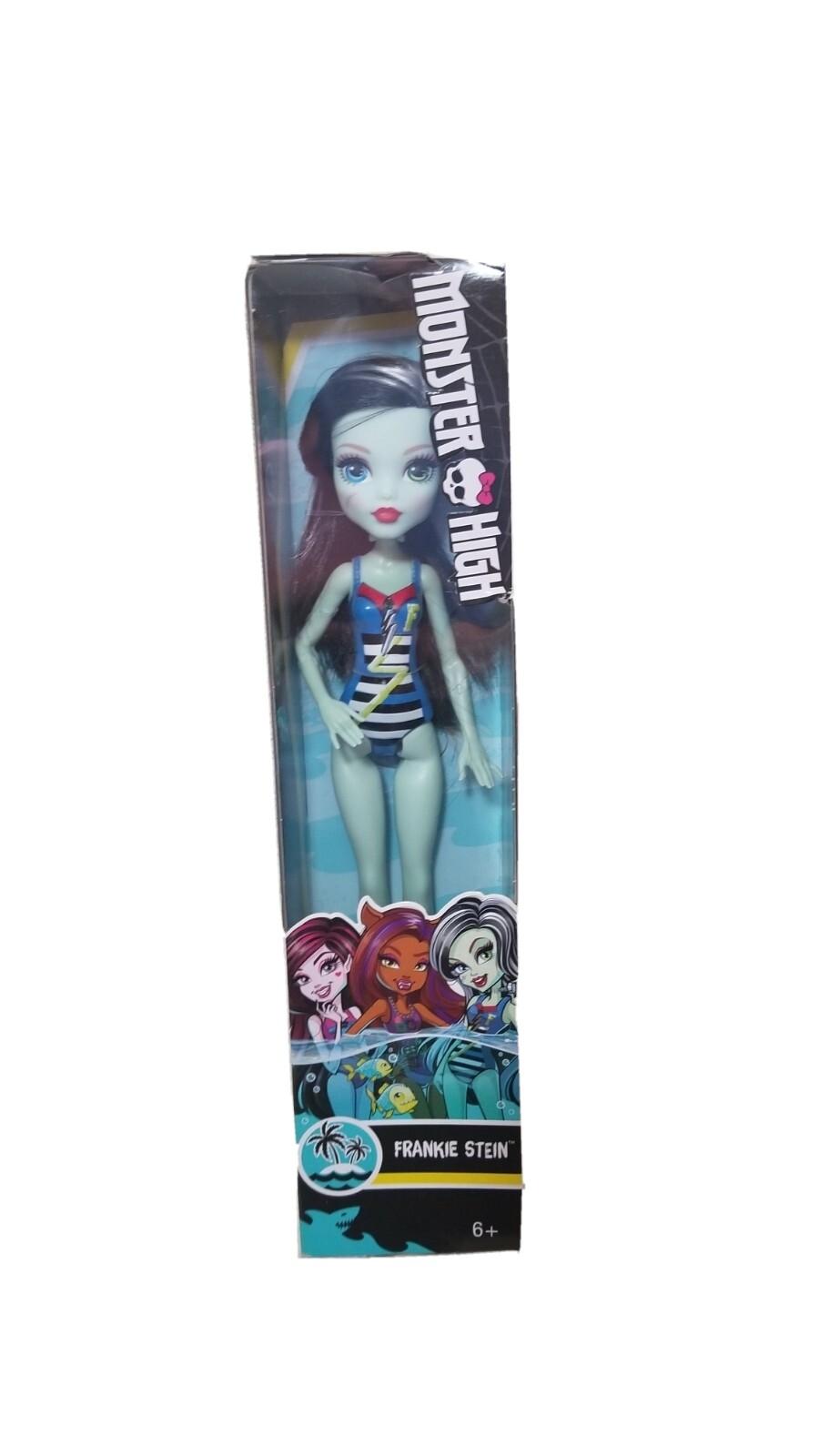 Mattel Monster High Swimsuit Fashion Frankie Stein Doll 11 Inch 2017 ...