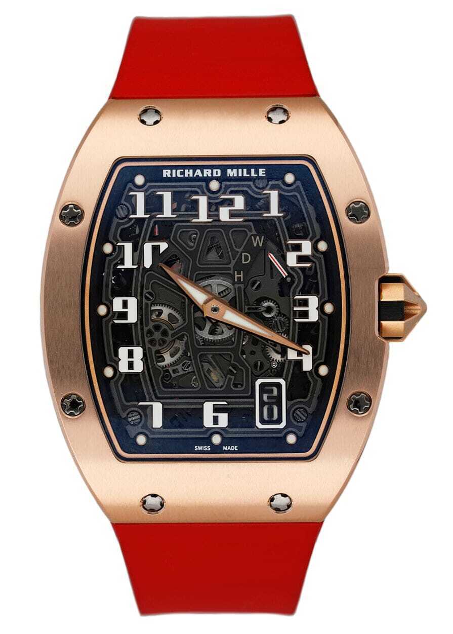 Richard Mille RM 67-01 Clear Men's Red Strap Watch - RM 67-01 for sale ...