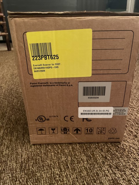 *PANINI* Evernext EN160.UR.SI.14.ID.PG Intelligent Check Scanner for ...
