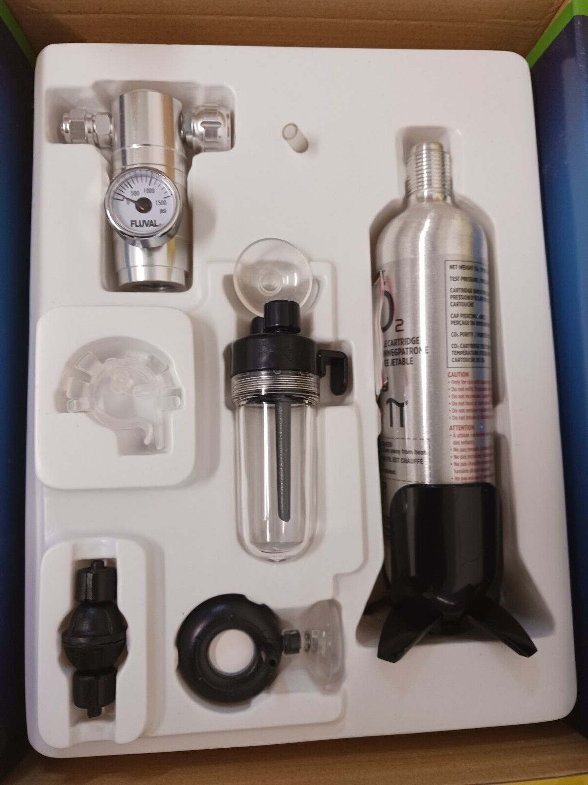 Fluval PT17557 95g Pressurized Co2 Kit for Planted Aquariums for sale online | eBay
