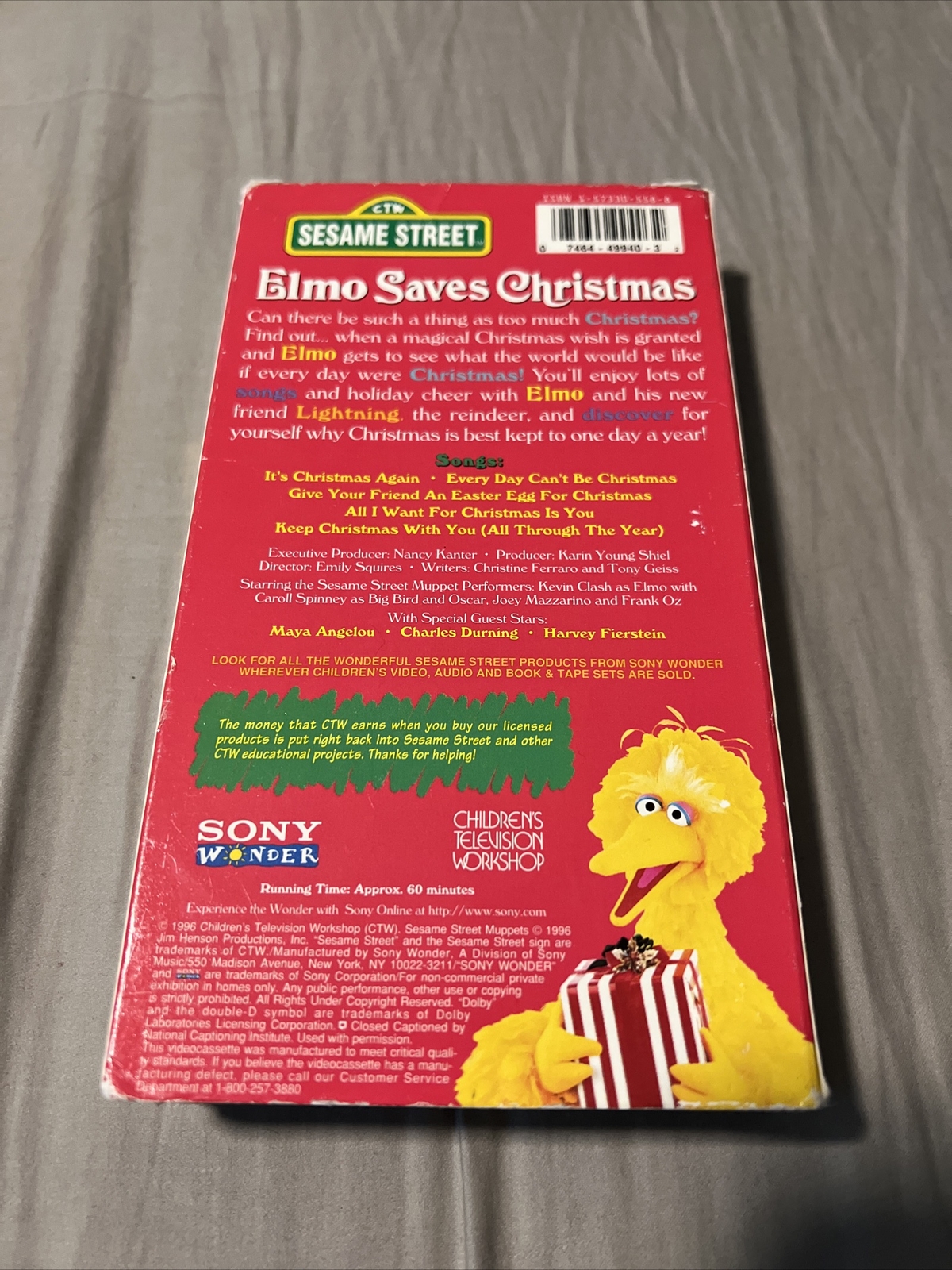 CTW Sesame Street - Elmo Saves Christmas | Grelly USA