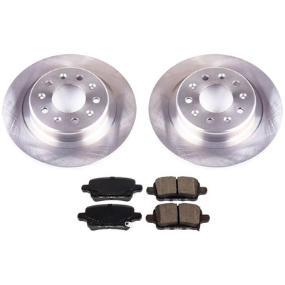 21OEREP77 Sure Stop Brake Disc and Pad Kits 2-Wheel Set Rear for Chevy ...