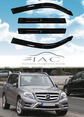 For Mercedes Benz GLK 09-15 Window Visor Vent Sun Shade Rain Guard Door ...