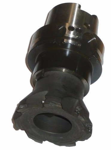 80MM SANDVIK SQUARE SHOULDER FACE MILL FOR R390-11T3.. INSERTS W/ HSK ...