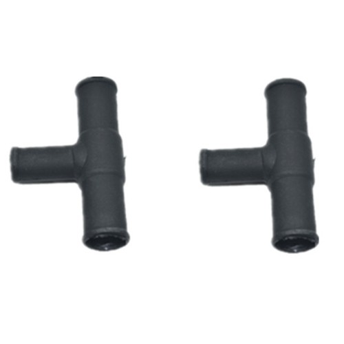 2x Heater Hose Output T Pipes For Toyota LX450 LX470 Sequoya Sienna ...