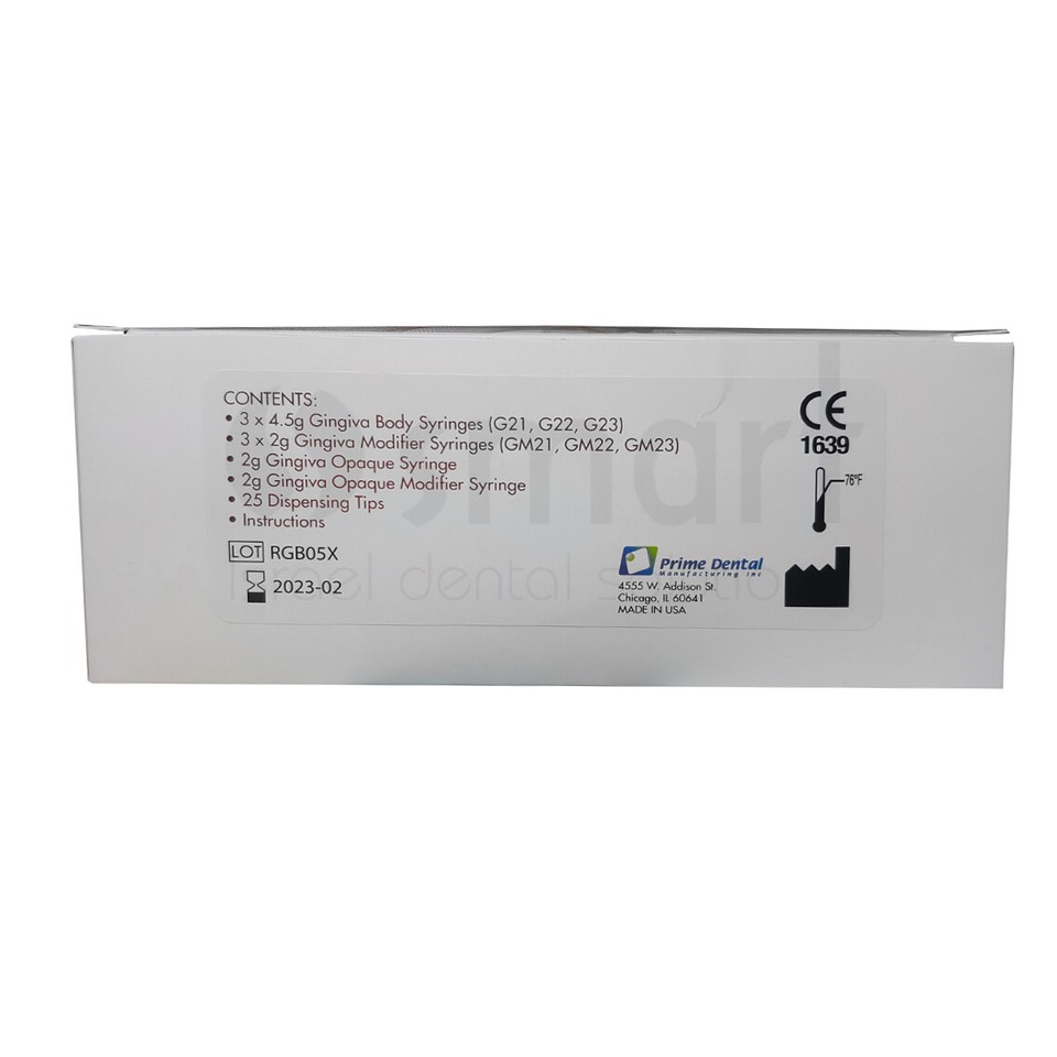 Dental Parafil composite gingiva gum shade kit LC pink tissue ...