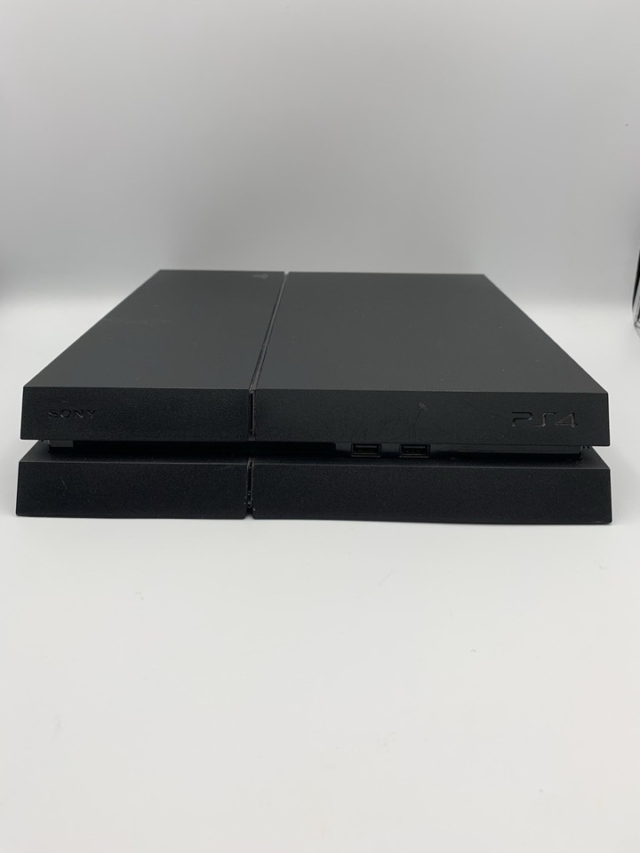 Sony PlayStation 4 500GB PS4 Console TESTED Jet Black w/2 Controllers ...