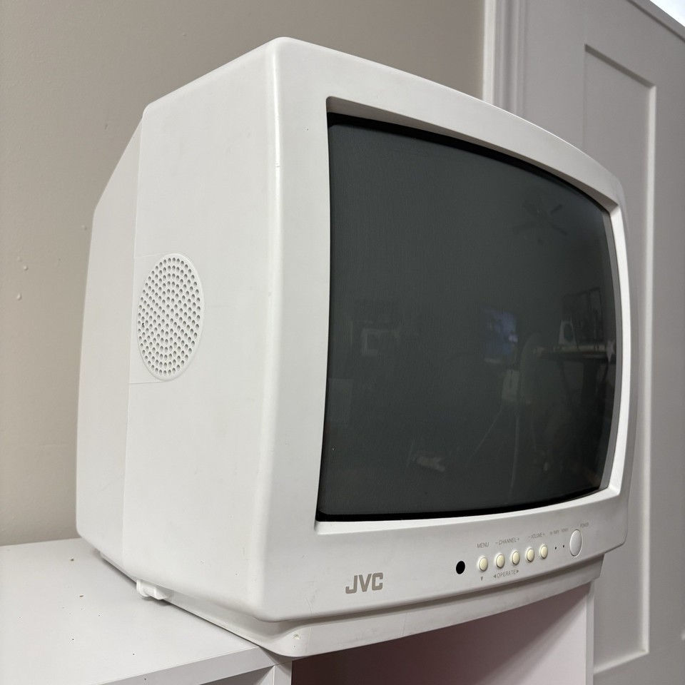 1996 Vintage JVC C-13711 TV TELEVISION SCREEN 13 INCHES Retro Gaming ...