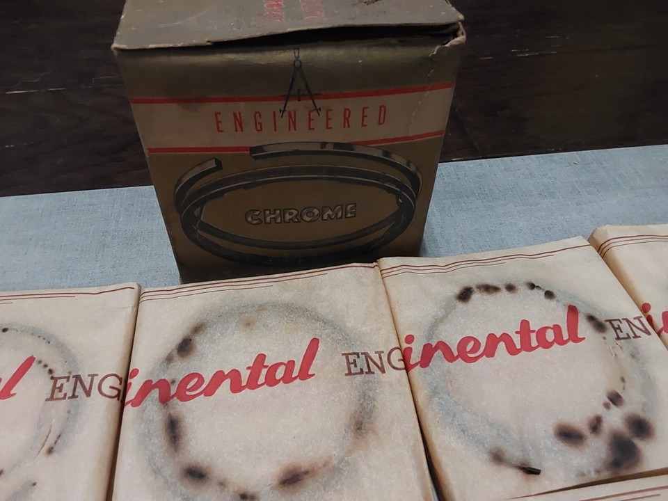 Continental Piston Ring Set Steel-Flex 824-STD.-.009 | eBay