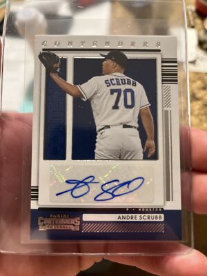 2021 Panini Contenders Baseball Andre Scrubb Auto | eBay
