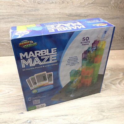 Marble Genius Marble Maze 3D Marble Puzzle & Logic Game Sealed Box | eBay