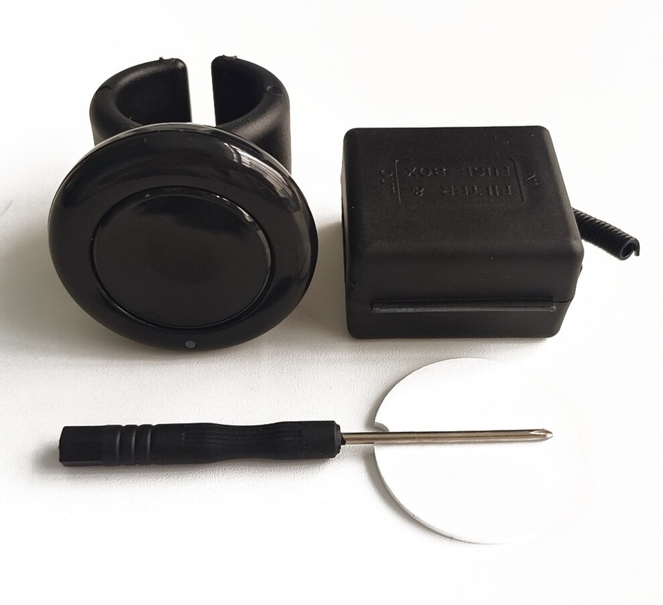 Wireless Horn Button Car Steering Wheel Horn Button Kit 12V Auto Truck ...