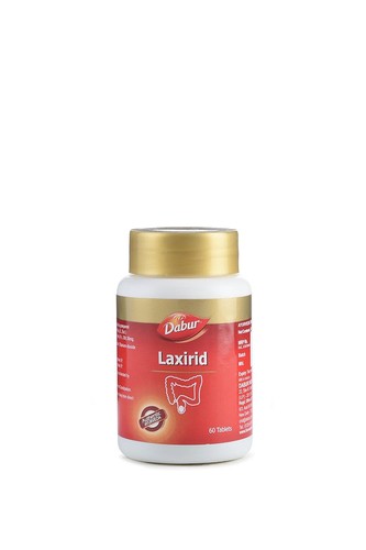Dabur Laxirid 60 Tablets For Eases Constipation 100% Pure Ayurvedic ...