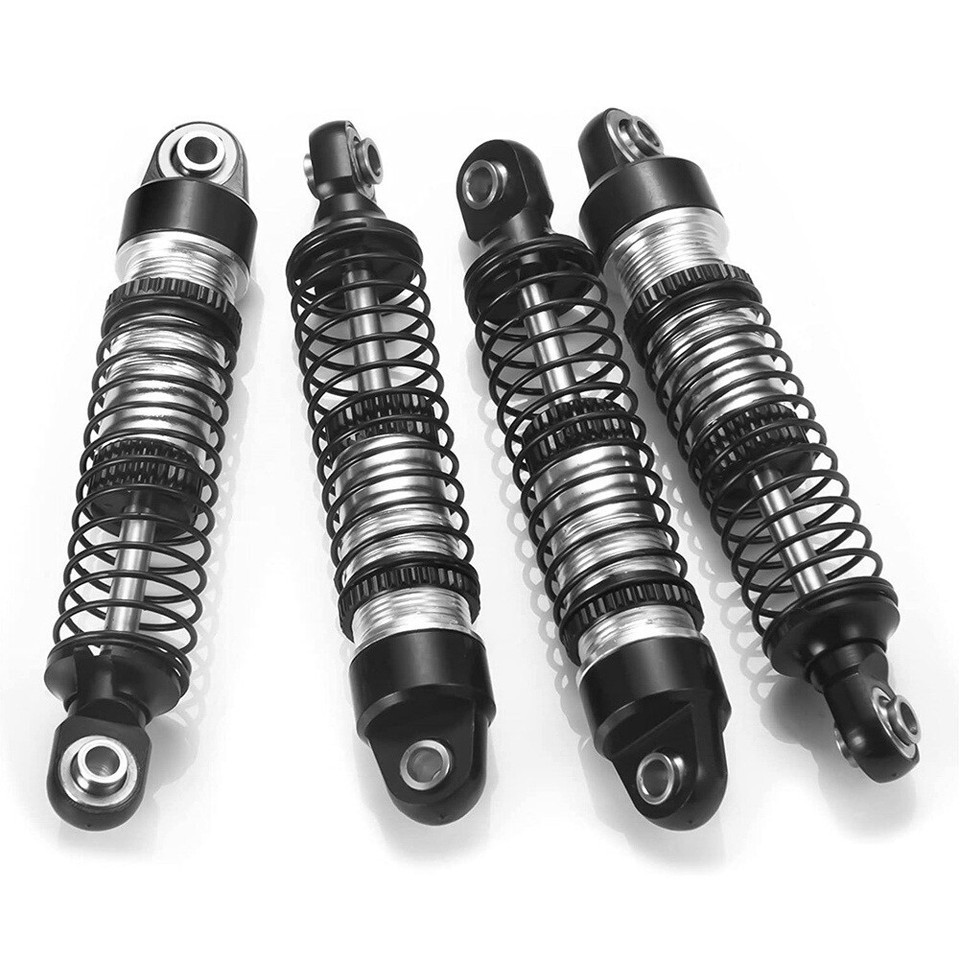 4X(4 StüCk Metall-ÖL-StoßDäMpfer-DäMpfer für TRX4M -4M 1/18 RC Crawler ...