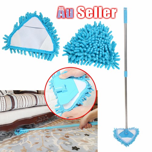 Pads Microfibre Cleaner Cloth Parts Mop Washable Steam Triangle ...