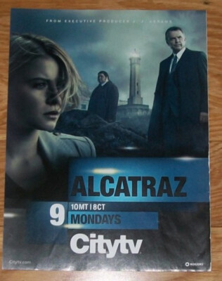 Alcatraz SAM NEILL Sarah Jones original ONE magazine page PHOTO ...