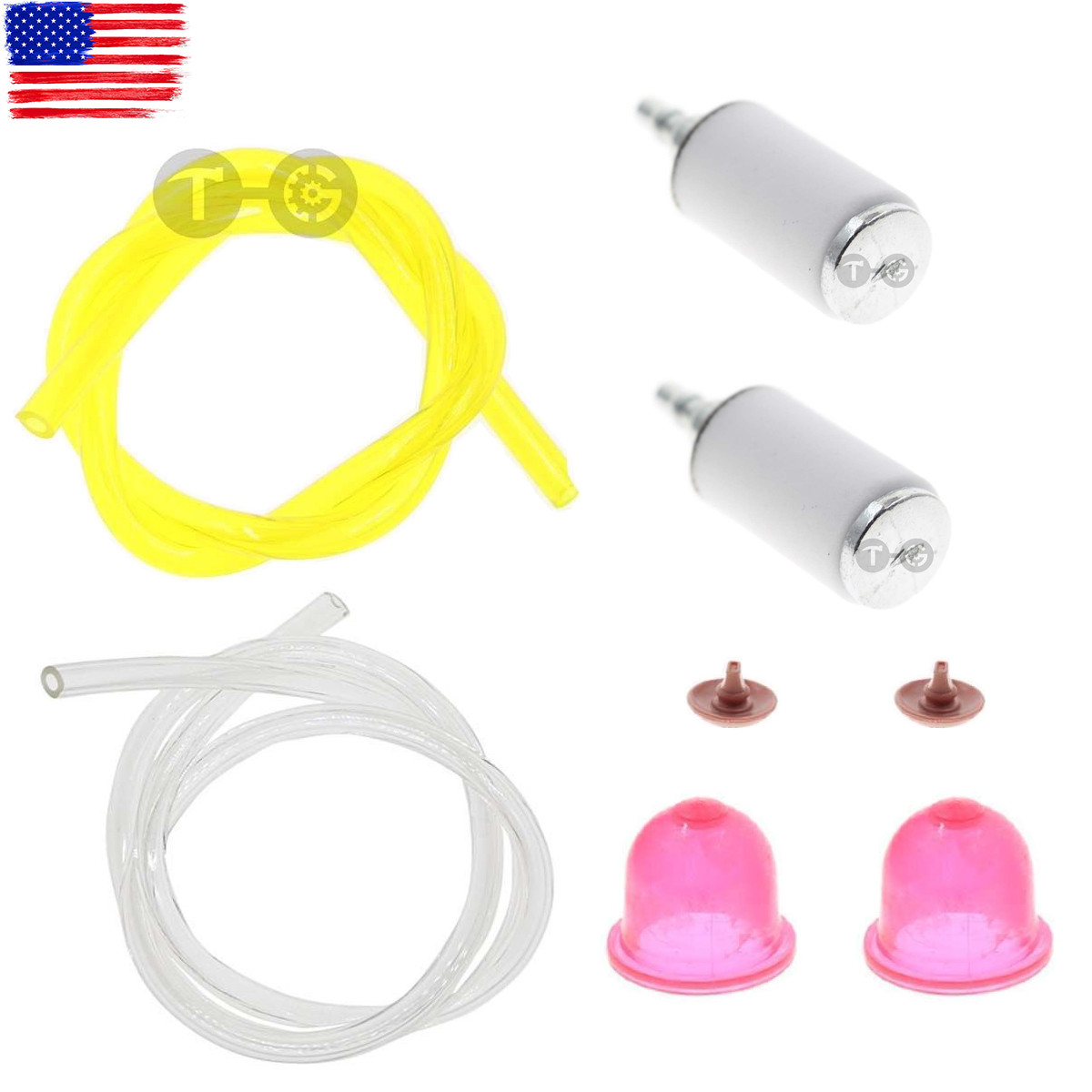 Primer Bulb Fuel Filter Line Hose For Weed Eater XT700 FB25 FL25C FL20C ...