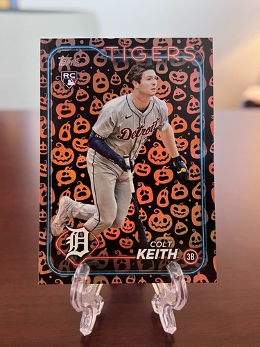 2024 Topps Update Colt Keith Pumpkin Parallel #US73 RC Rookie Card | eBay