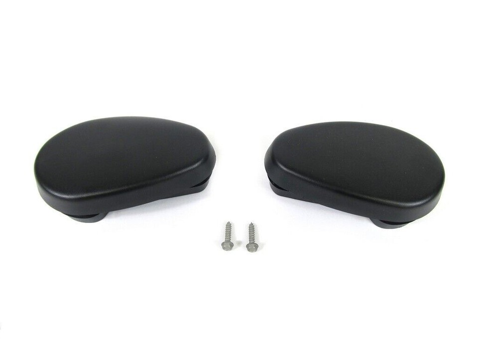 2009-2022 Dodge Ram Tubular Side Steps Bars End Caps Replacement Set ...