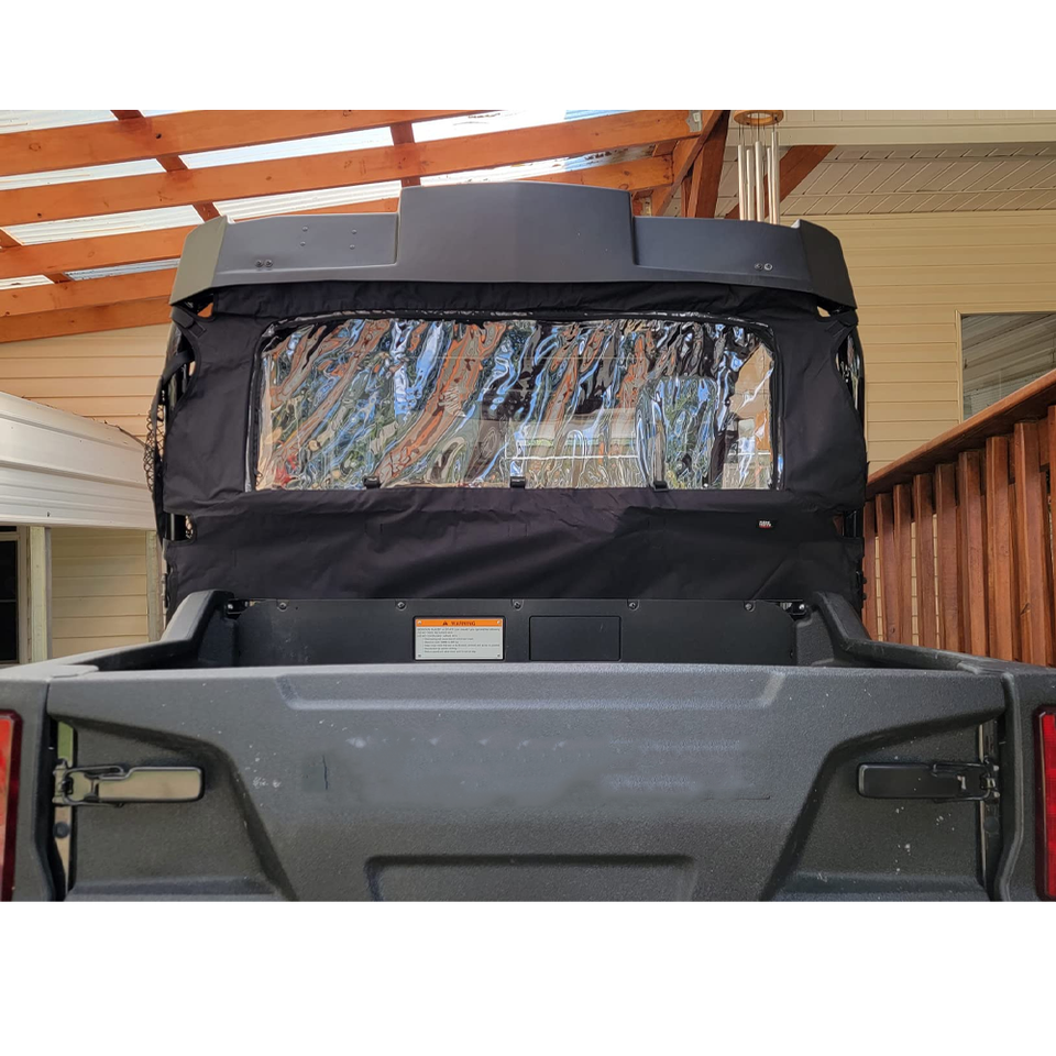 KEMIMOTO UTV Rear Panel Window for Honda Pioneer 700/ 700-4 2014-2026 ...