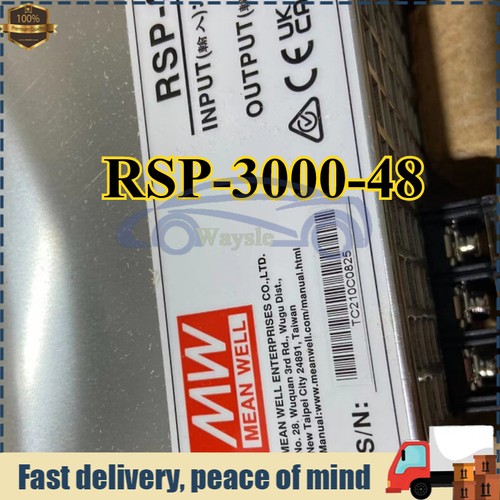 RSP-3000-48 in Stock Newest Original in Box MEANWELL Power Supply Fast ...