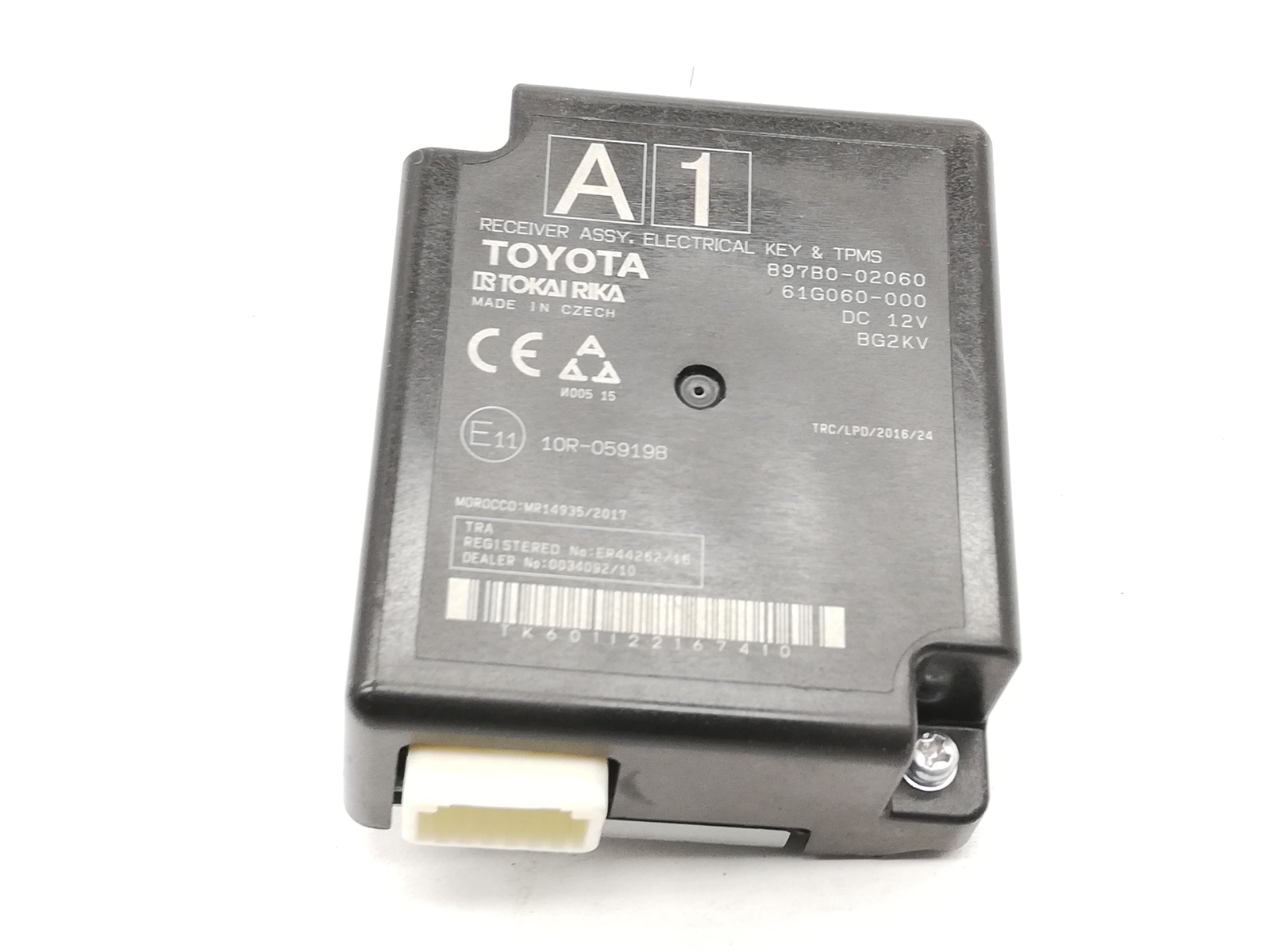 TOYOTA COROLLA Hatchback E21 Tyre Pressure Control Module 897B0-02060 ...