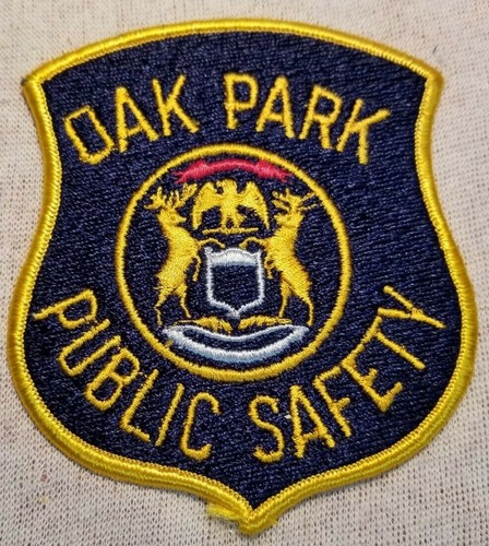 MI Oak Park Michigan Public Safety Patch | eBay