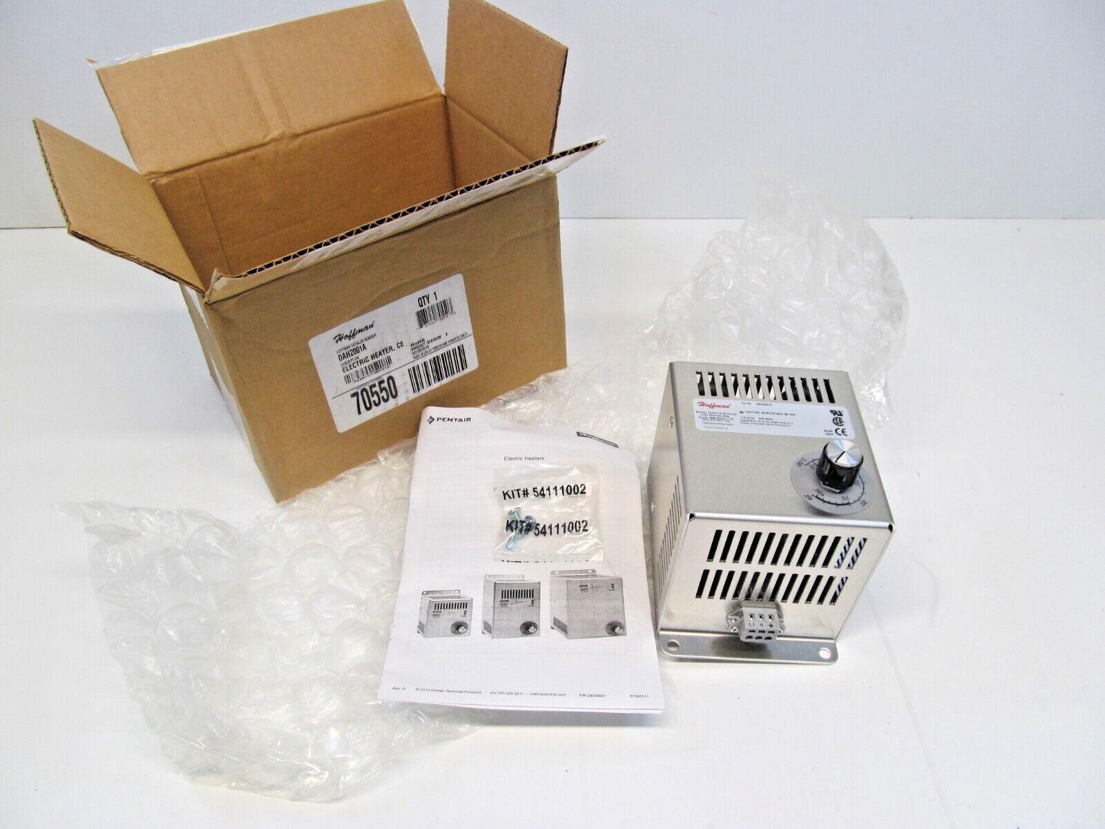 (NEW IN BOX) HOFFMAN DAH2001A 70550 200W 115V Enclosure Heat Heater | eBay